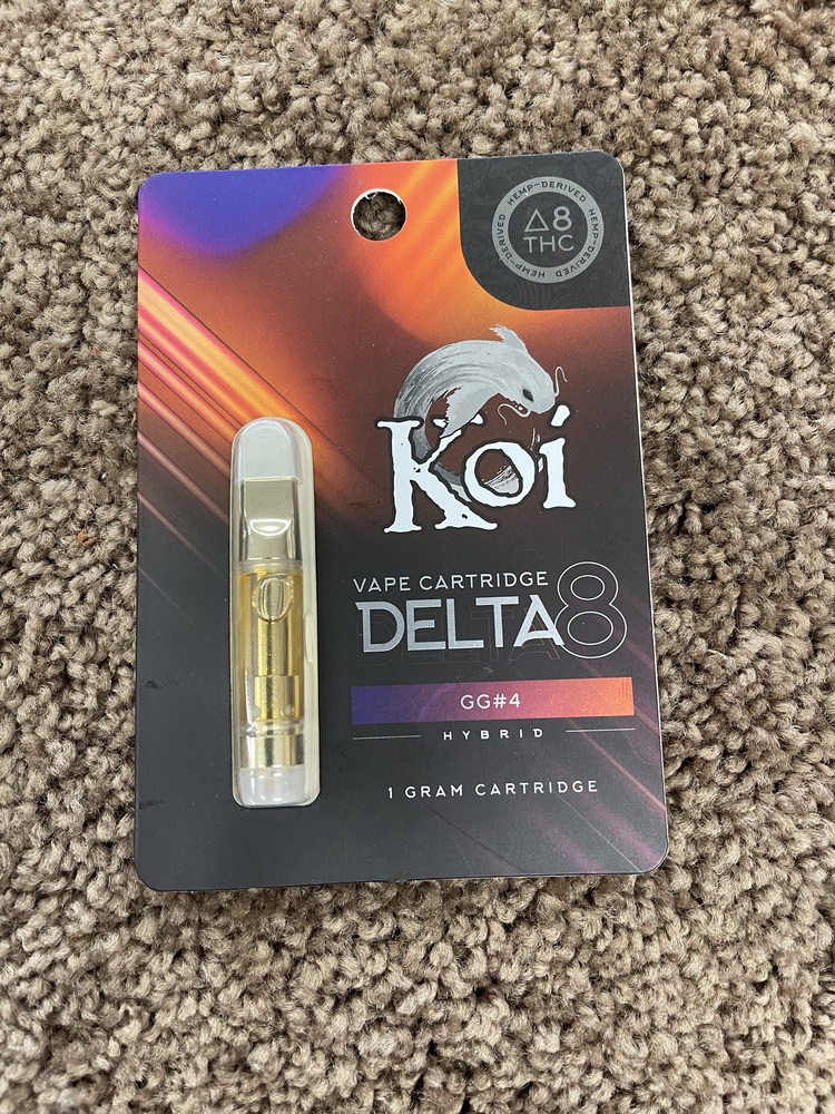 Koi Vape Cartridge Delta 8 super GG#4 hybrid 1 gram cartridge ...